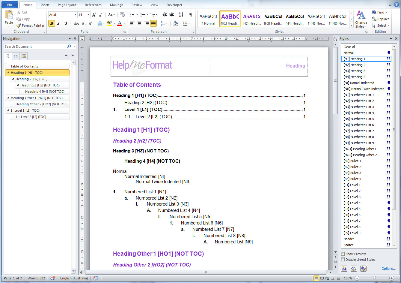 Services | Document Formatting Services Melbourne | Word Templates ...